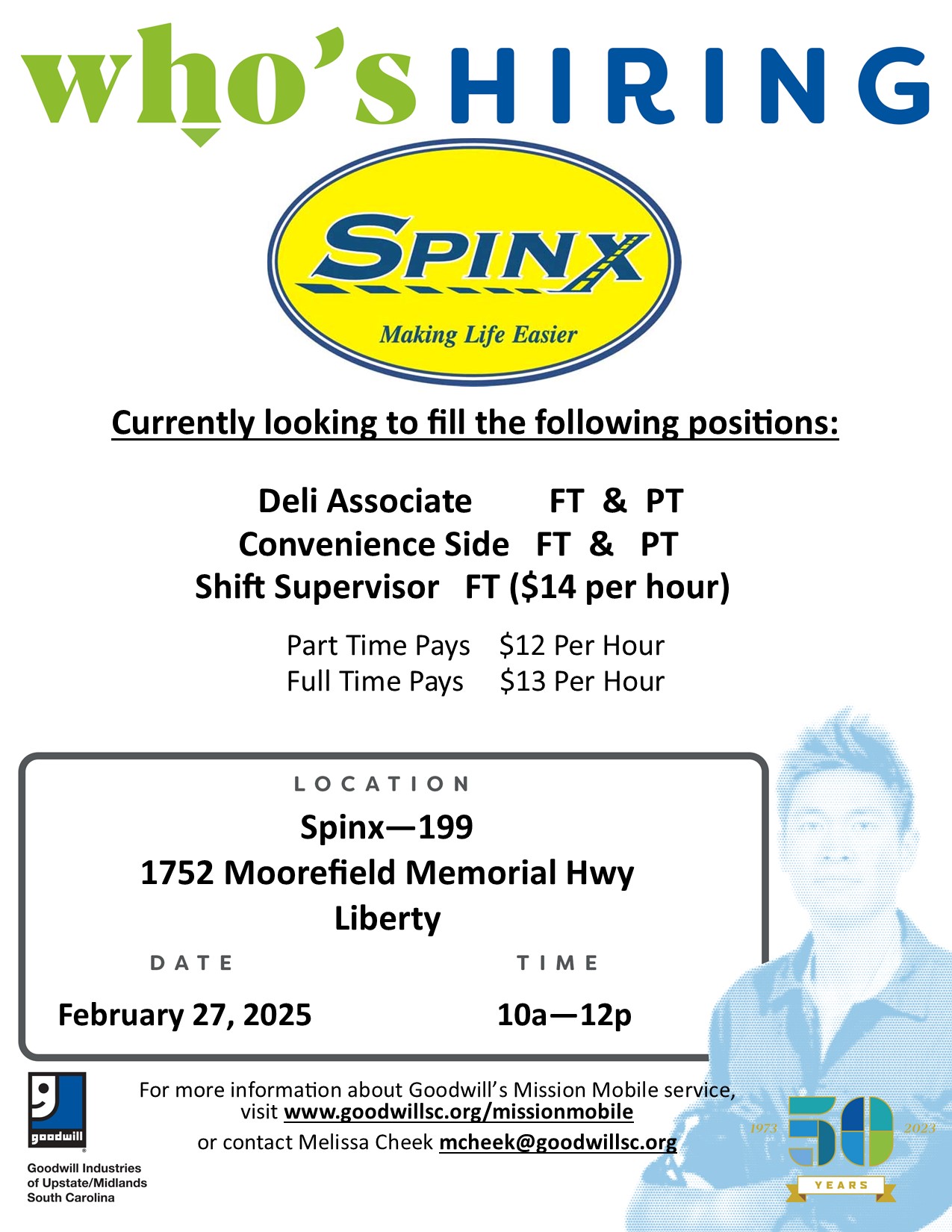 Mission Mobile Rolls to Spinx for Hiring Event in Liberty | Goodwill ...