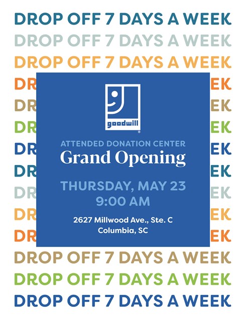 Goodwill Opens New Attended Donation Center in Columbia | Goodwill ...